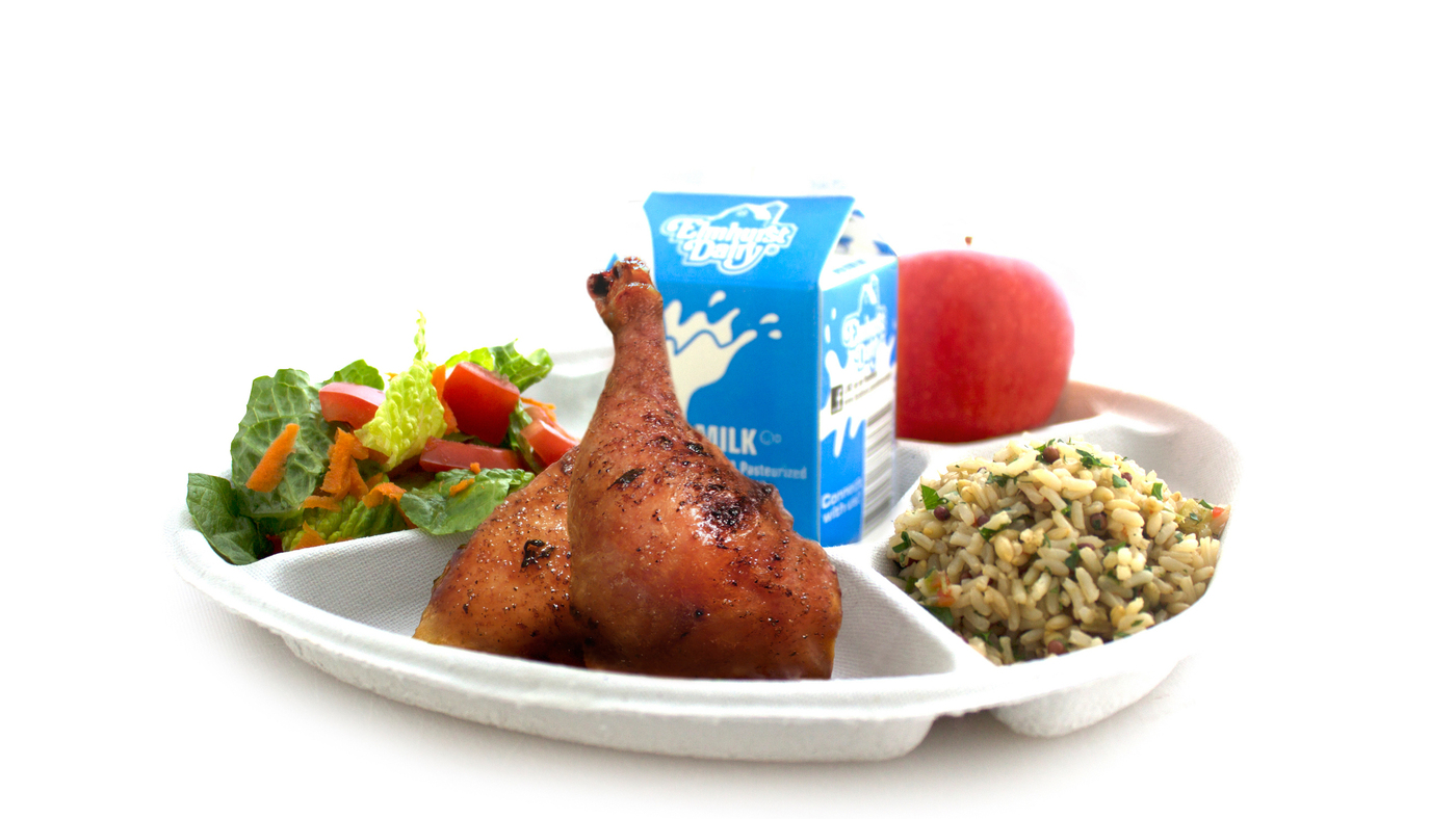 Lunch plate drawing free image download