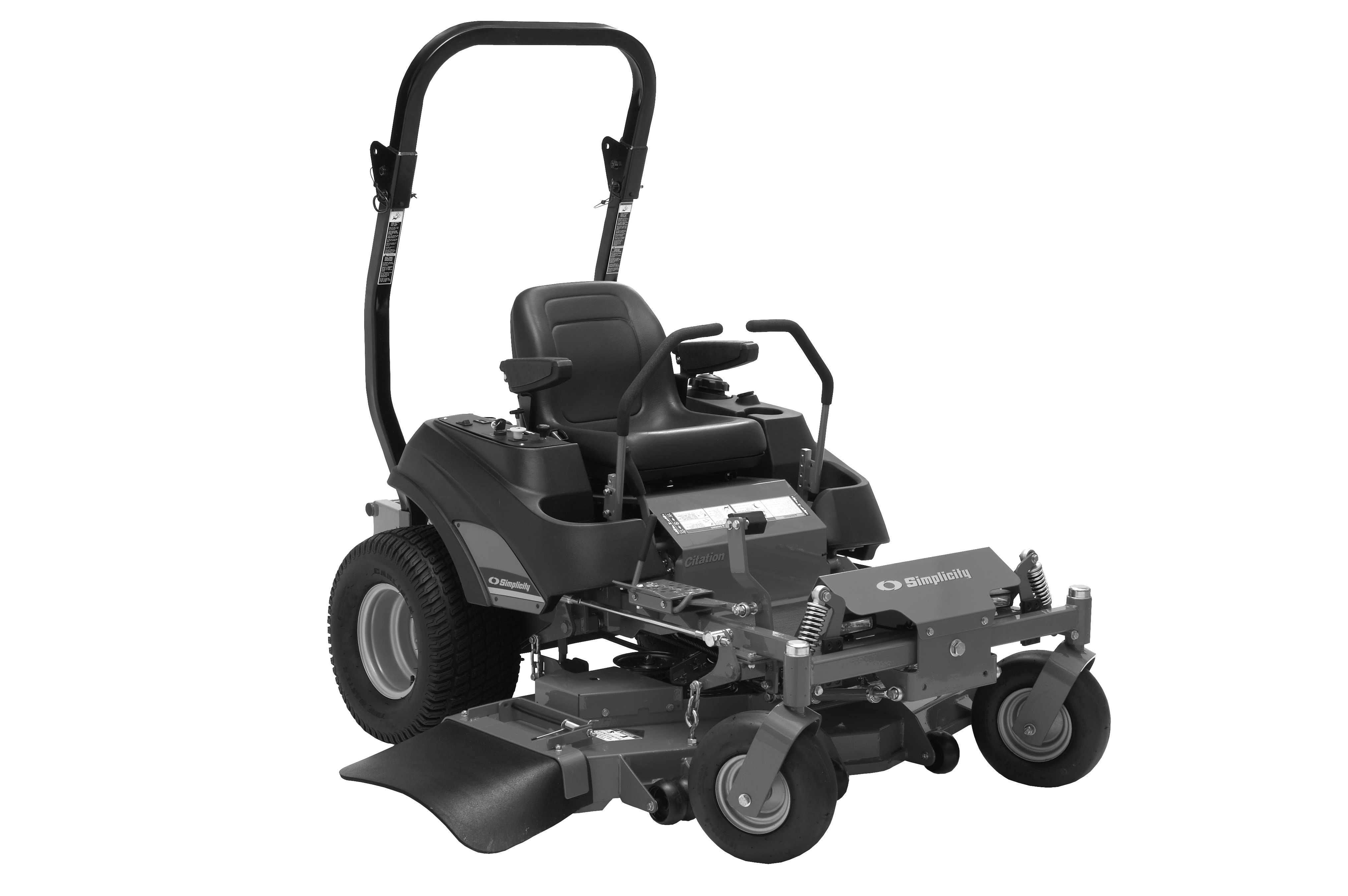 Photo of a black lawn mower free image download