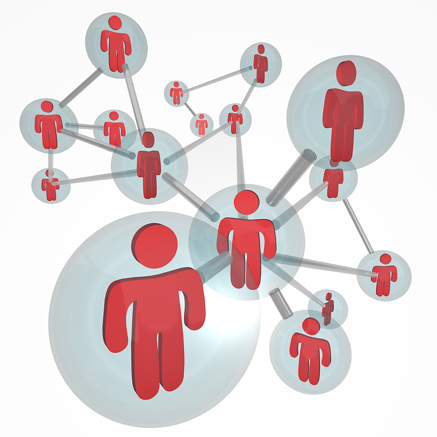 Drawn structure of human interaction free image download