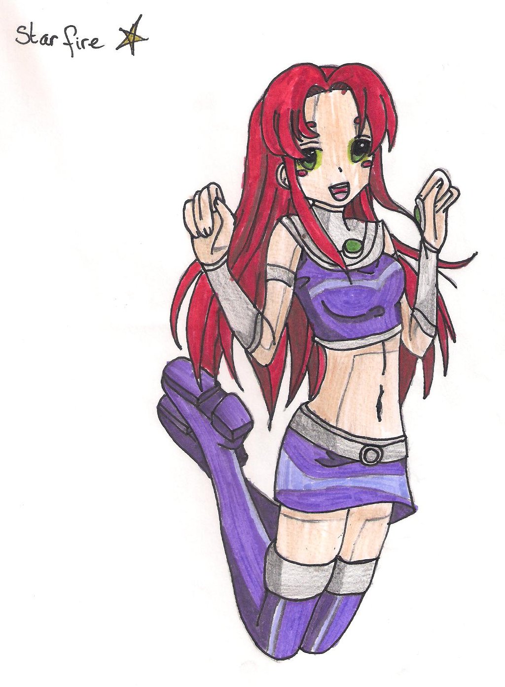 Starfire character free image download