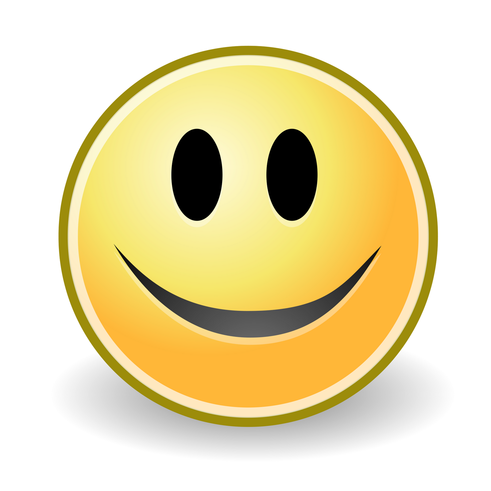 İllustration of Happy Smiley Face free image download