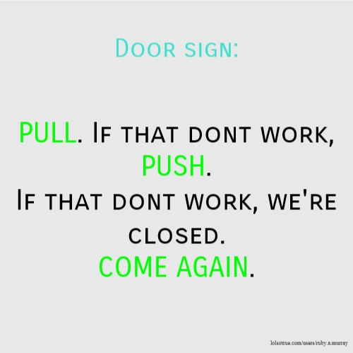 Come In At Work Sign free image download