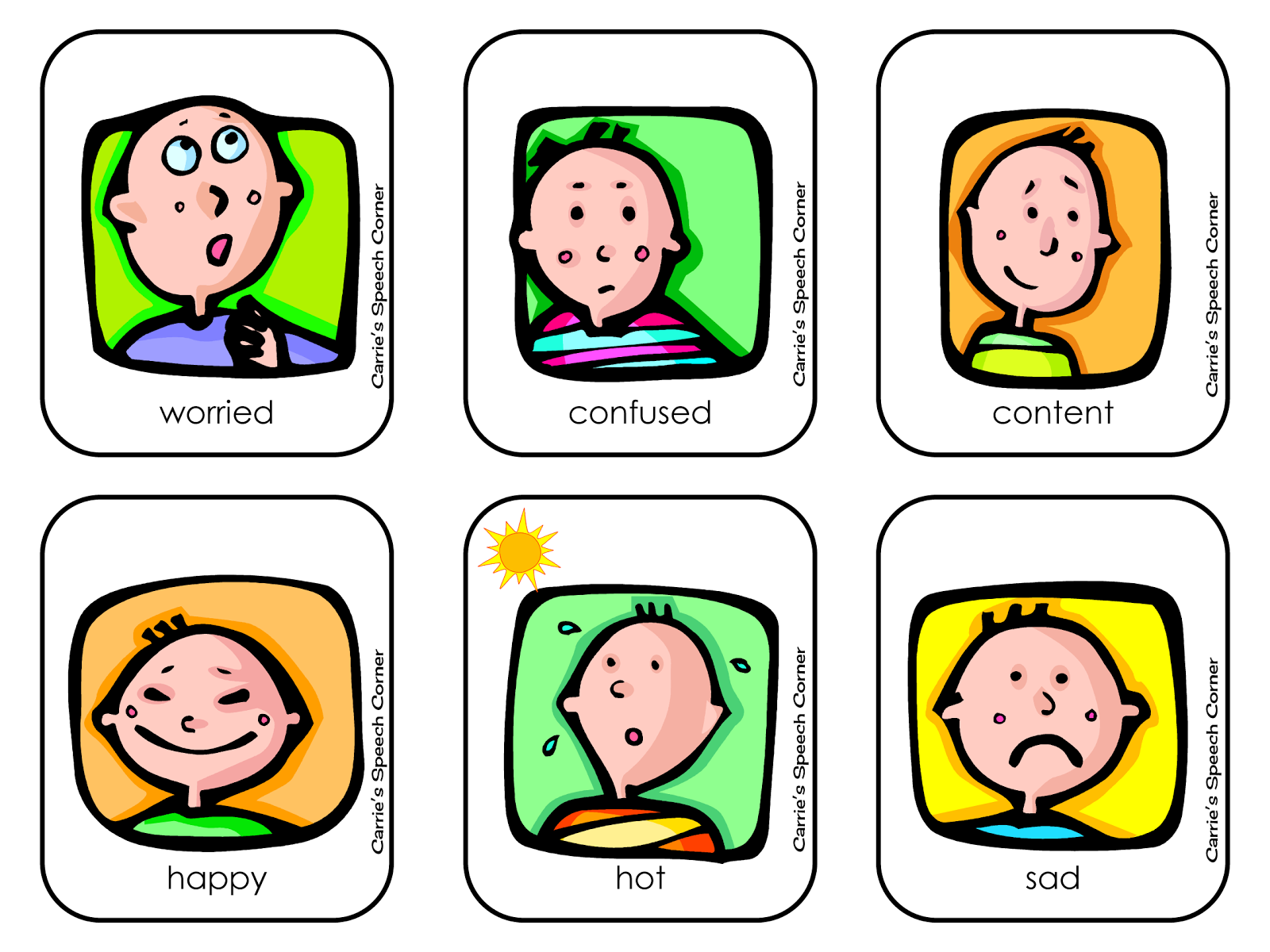 Feelings Board drawing free image download