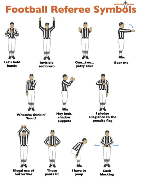 Football Referee Signals Free Image Download