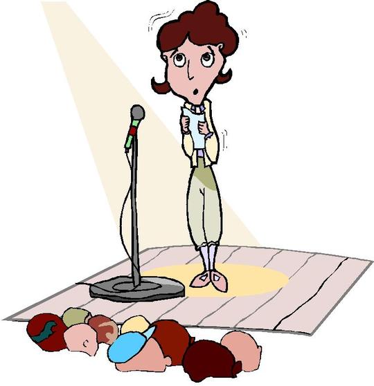 Nervous Public Speaking Clip Art N6 free image download