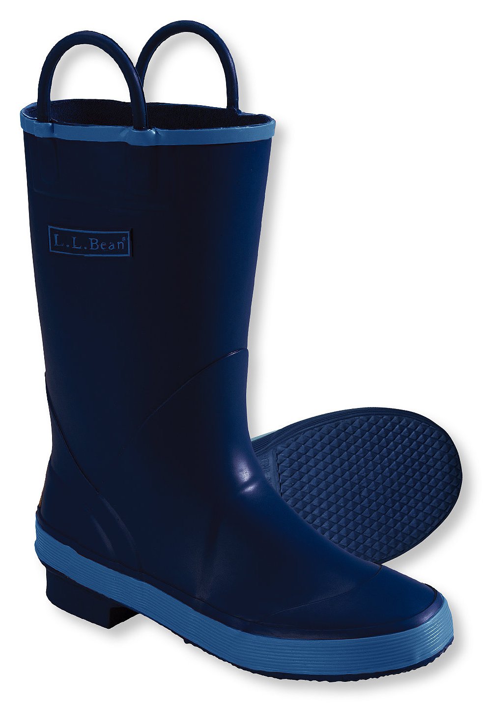 Navy blue rubber boots free image download