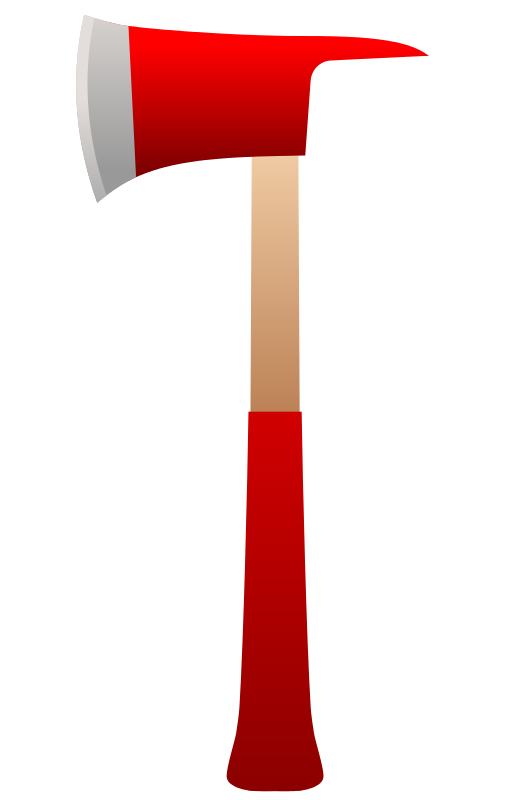 Axe red drawing free image download