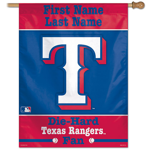 Texas Rangers Baseball Flag free image download