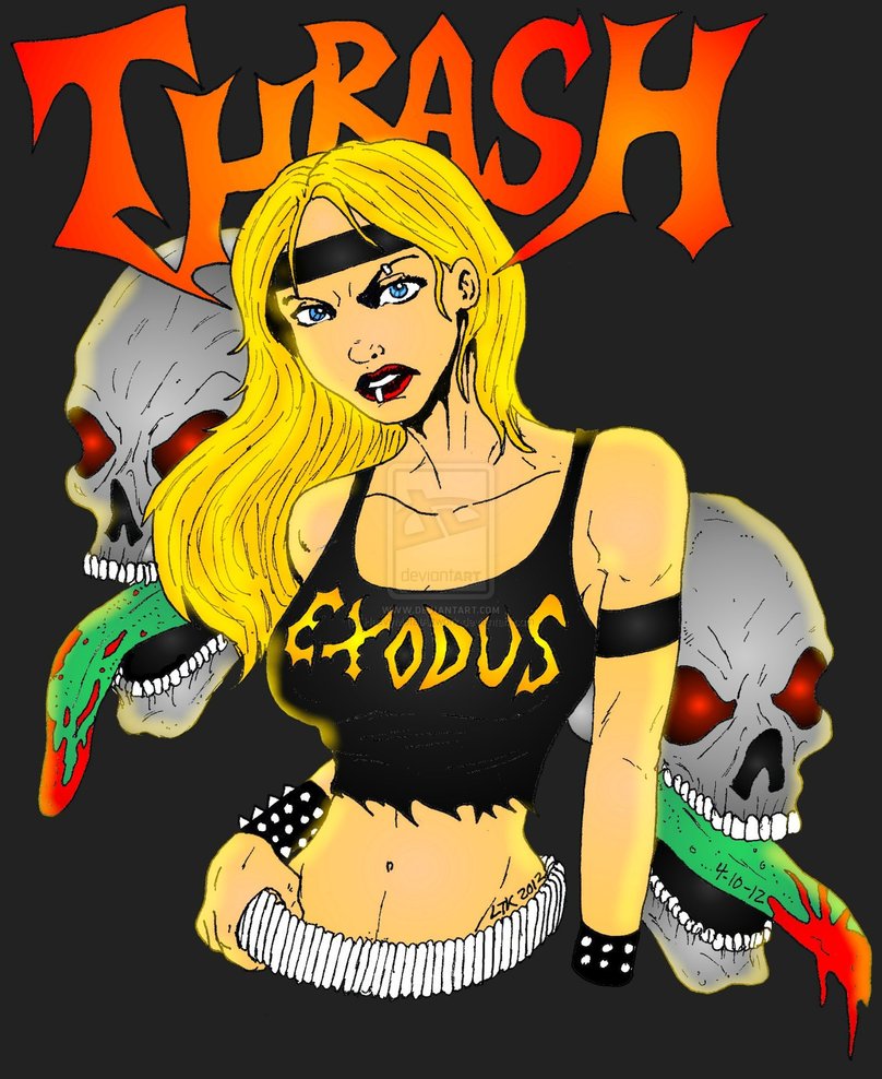Thrash Metal drawing free image download