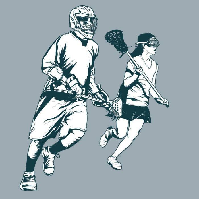 Girl Lacrosse Player Clip Art N3 Free Image Download