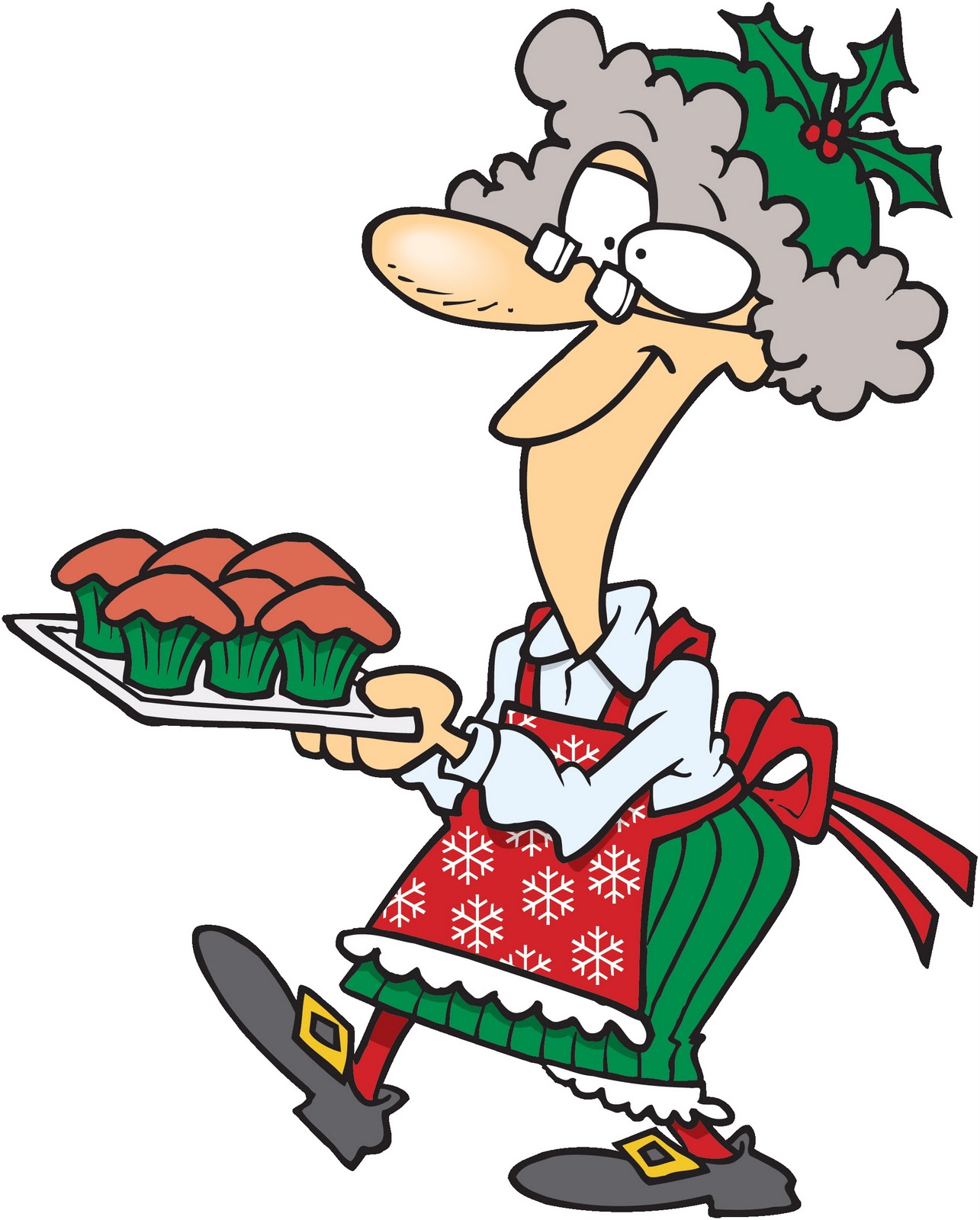 Clip Art Of Cartoon Grandma Free Image Download