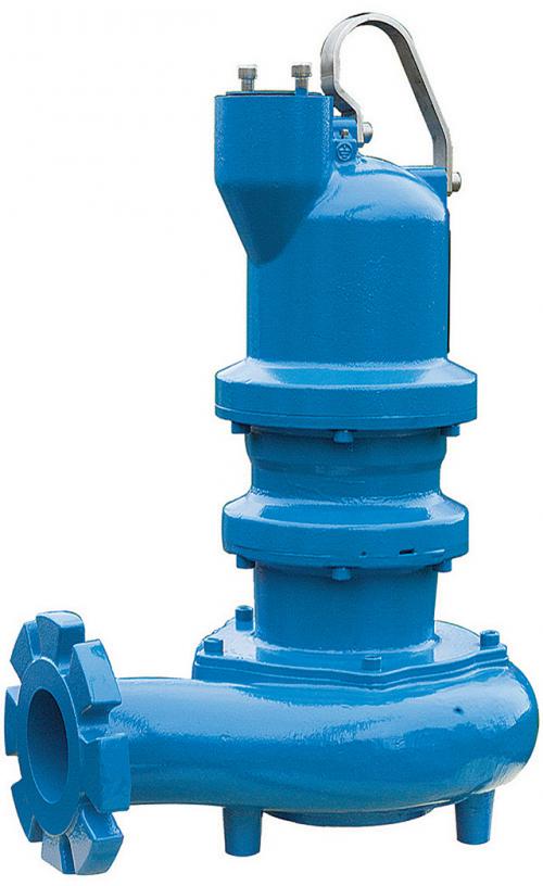 Horizontal blue Crane Water Pump free image download