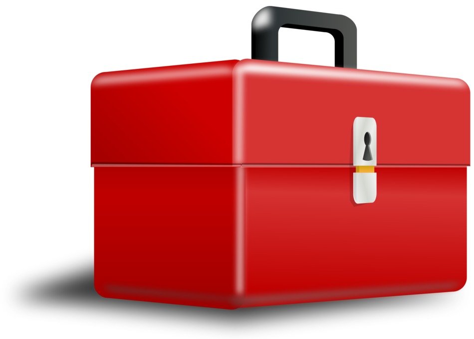 Red tool case free image download