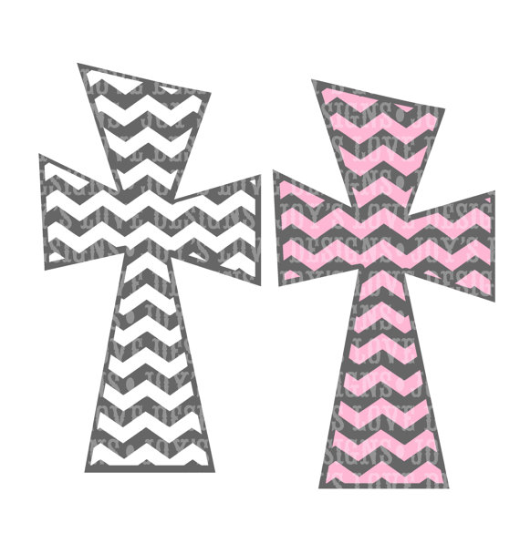 Chevron Cross free image download