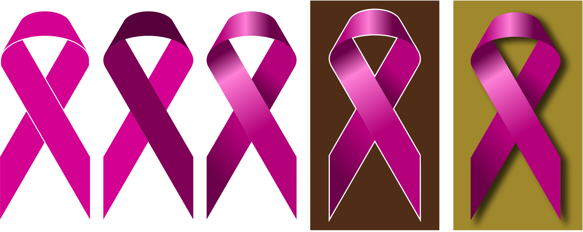 Pink Ribbon Collection as an illustration free image download