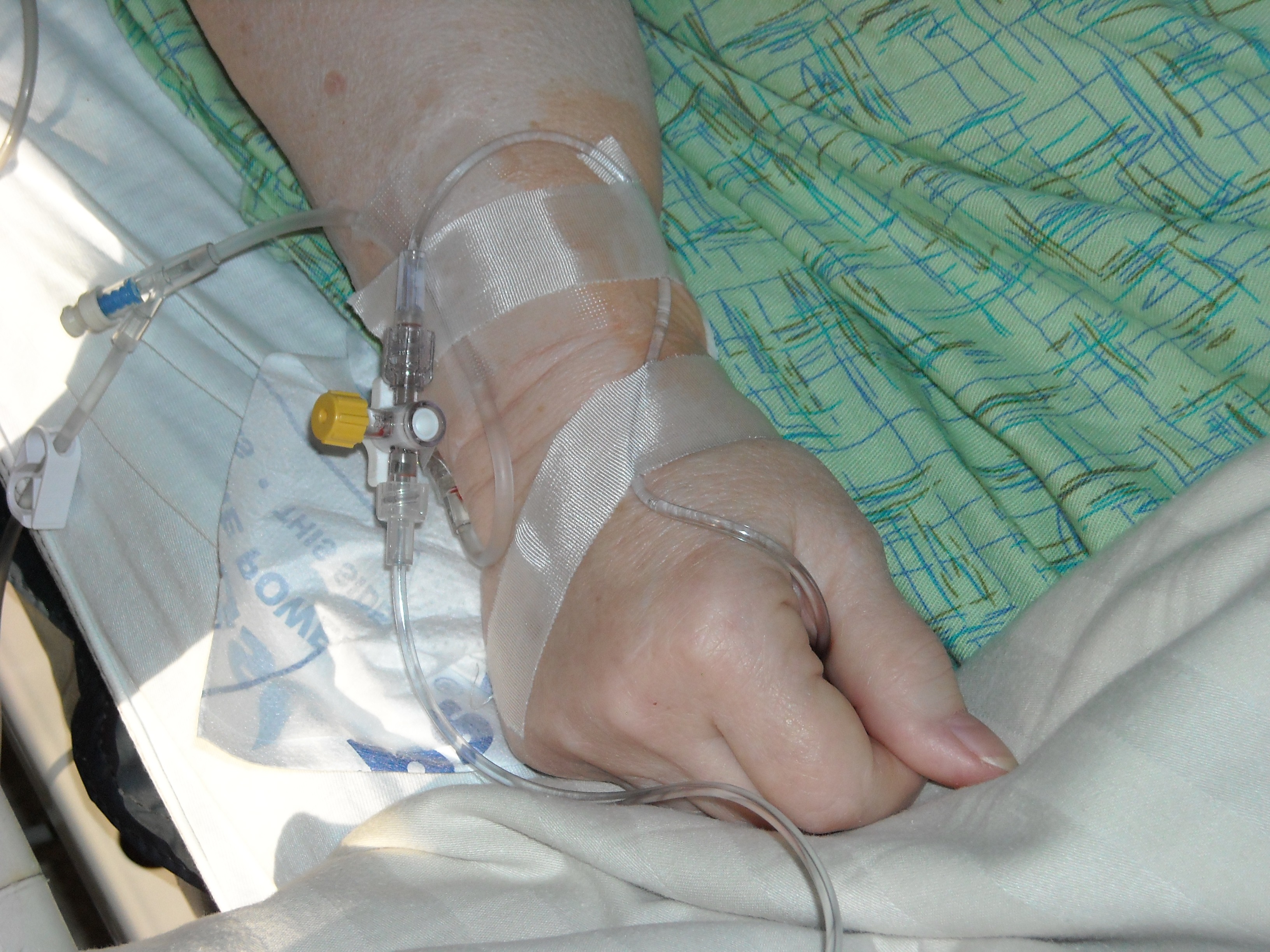 Intravenous administration of the drug free image download