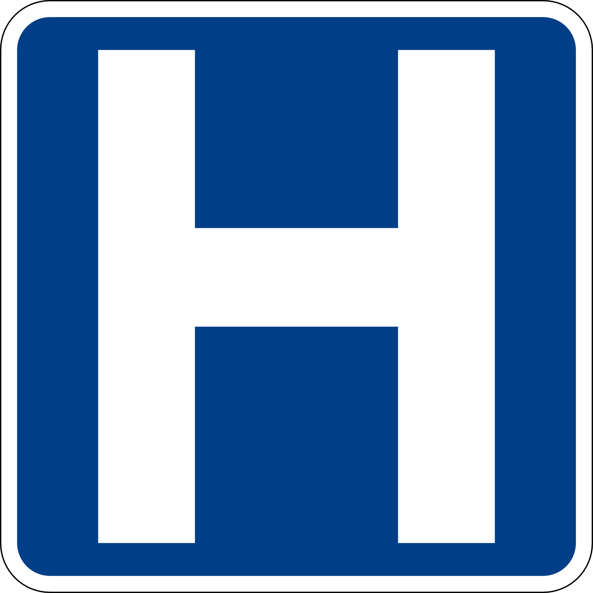 Hospital signs drawing free image download