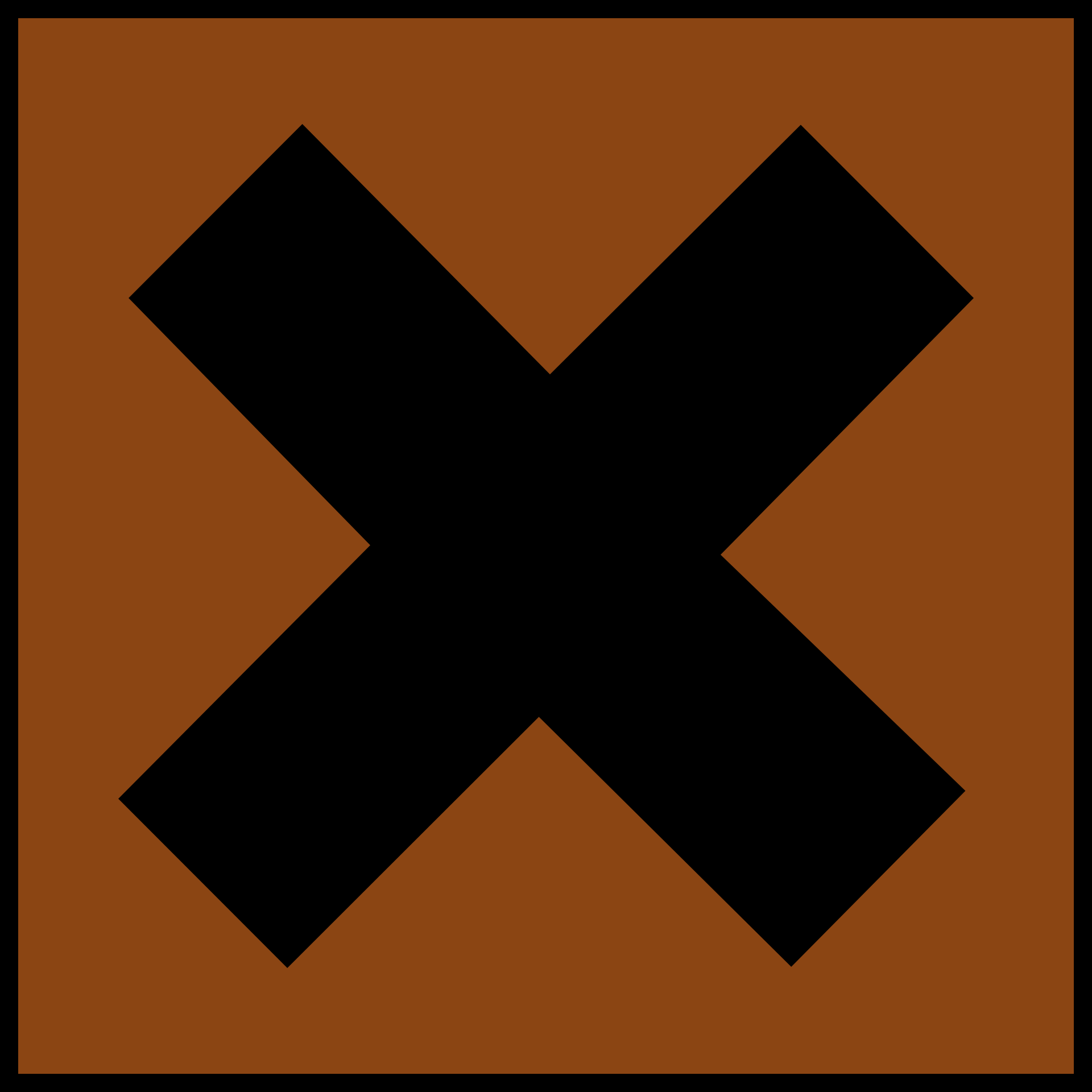 Warning danger sign with cross drawing free image download