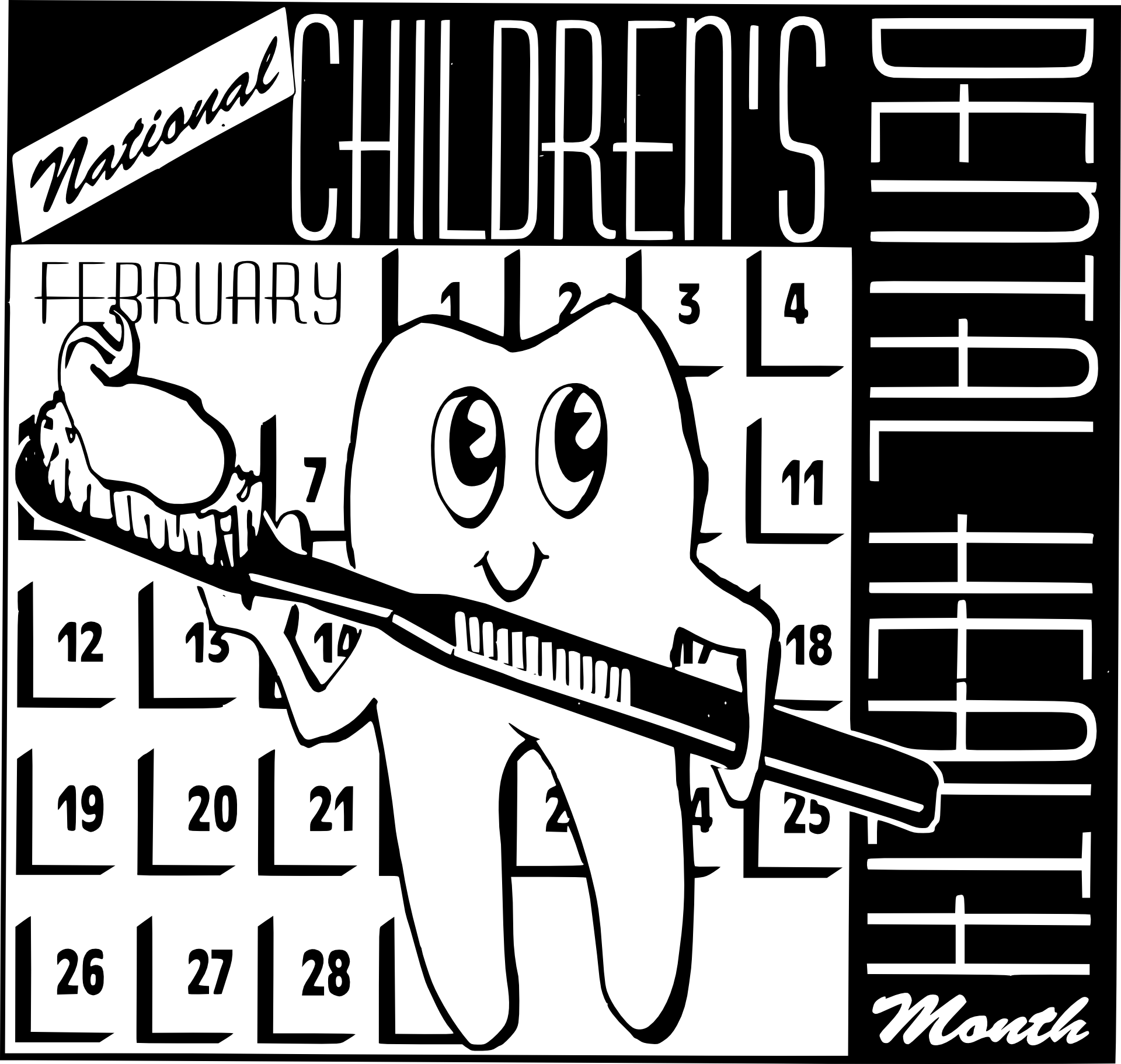 Children health month drawing free image download