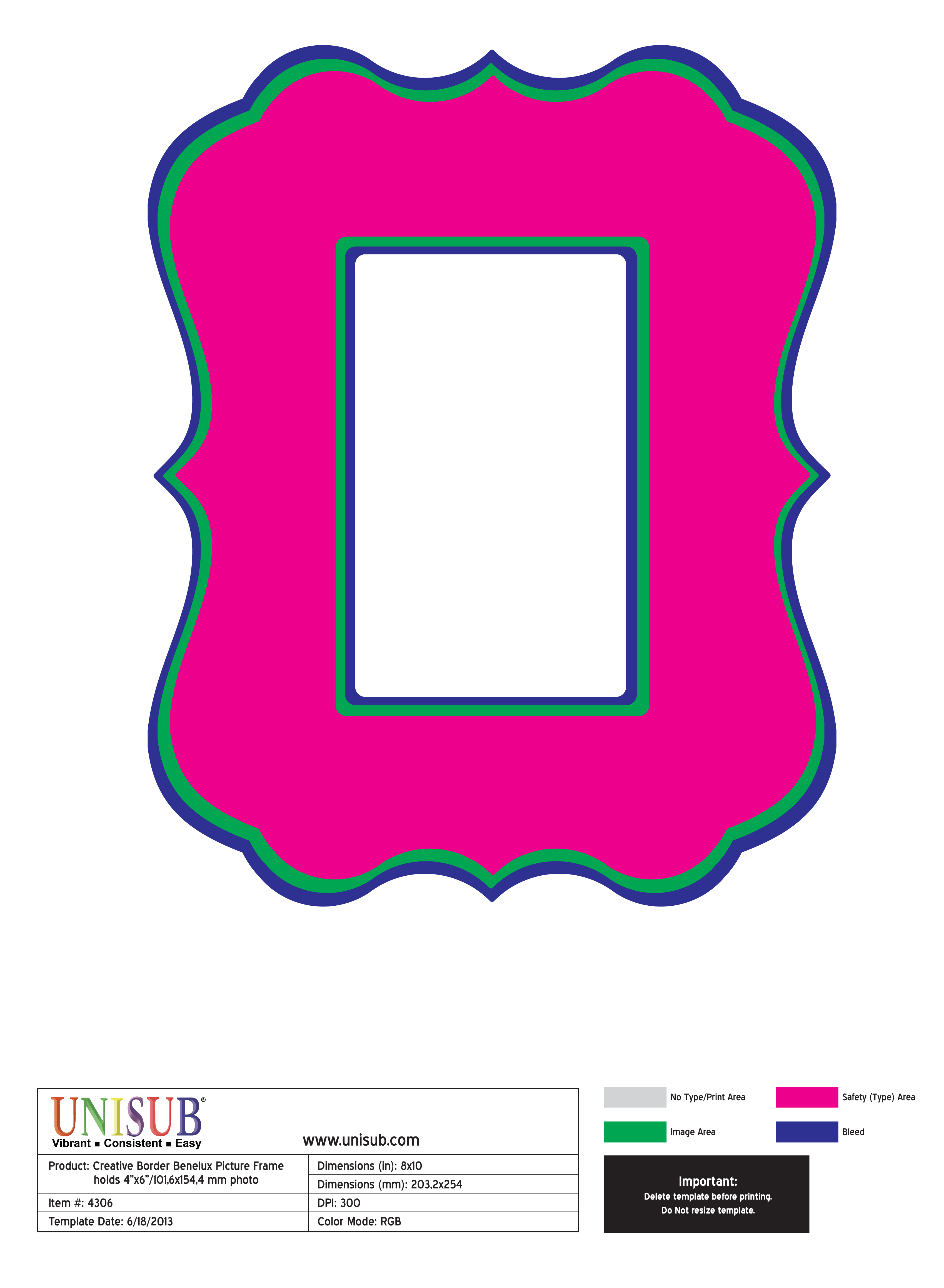Free Printable Frame Templates N4 Free Image Download