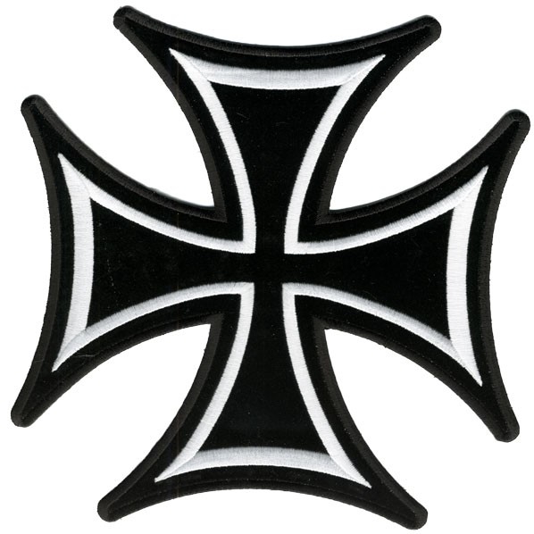 Biker Cross Patches free image download