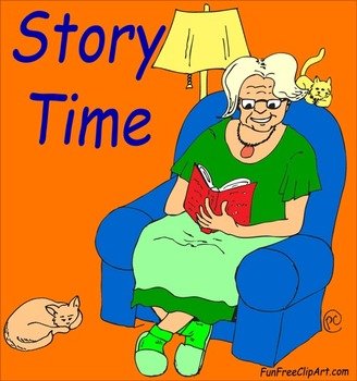Story Time Clip Art N25 free image download