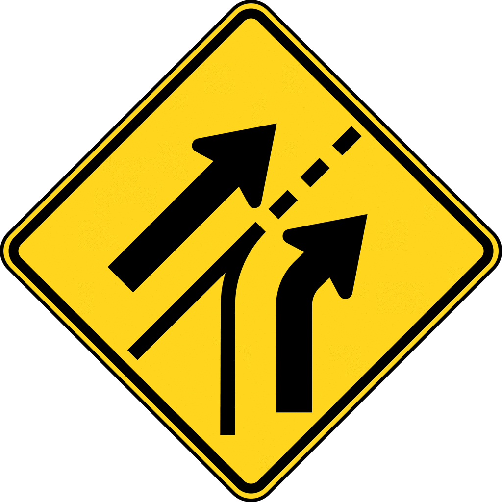 No Passing Zone yellow Sign drawing free image download