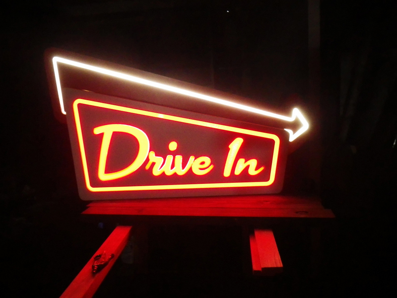 Drive In Movie Signs free image download