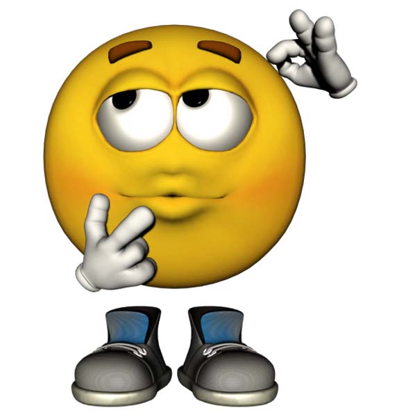 Thinking Smiley Face N7 free image download