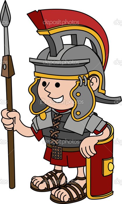 Ancient Roman Soldiers Cartoons free image download