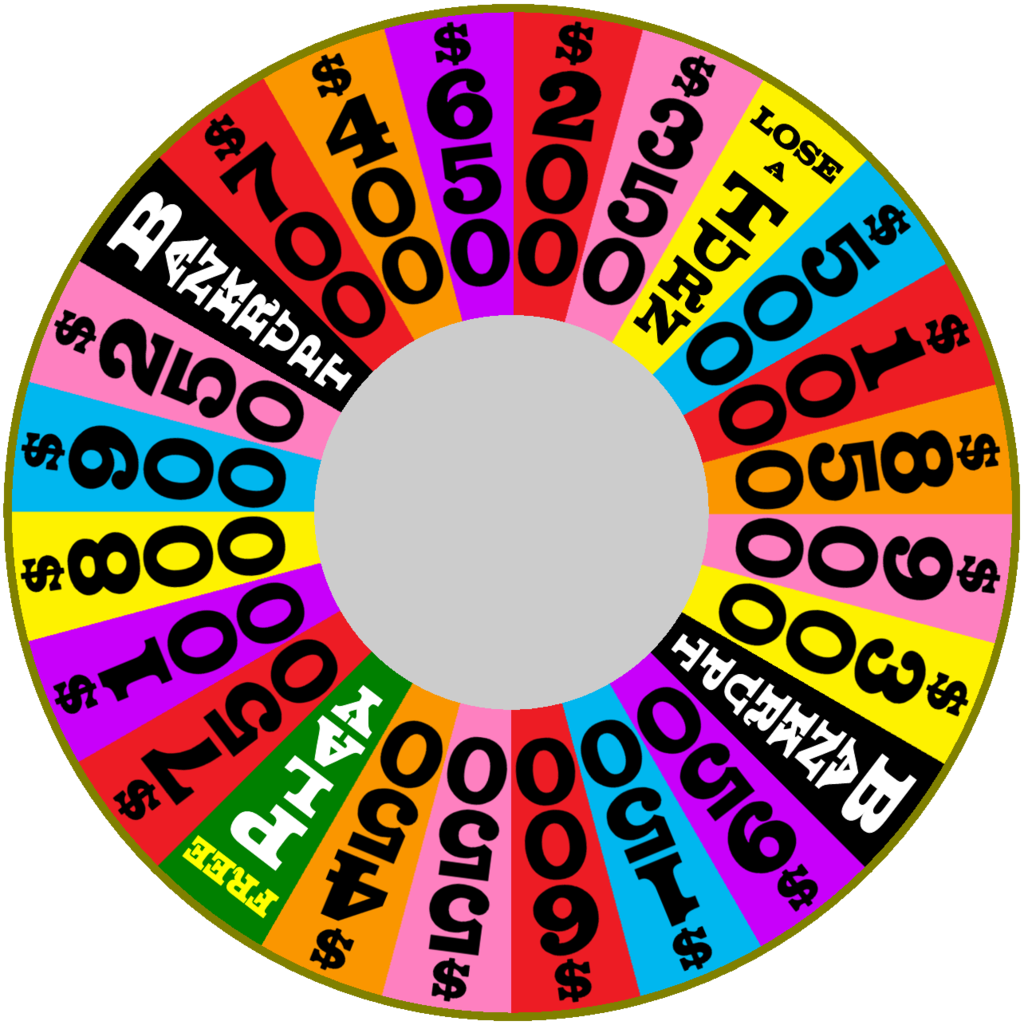Wheel Of Fortune as a graphic illustration free image download