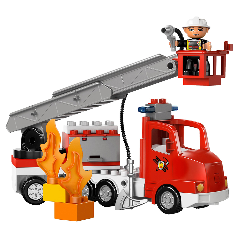 LEGO Duplo Fire Truck darwing free image download
