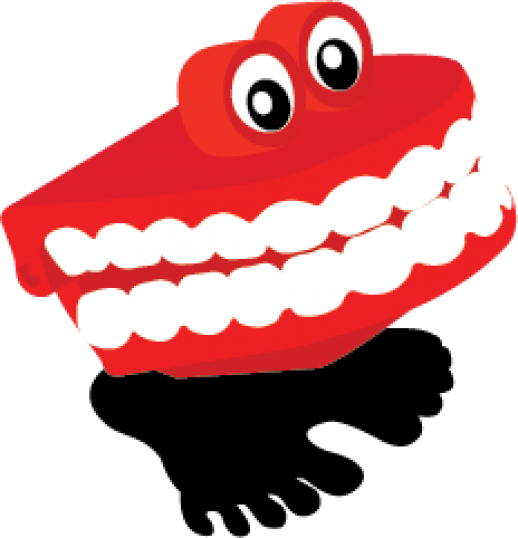 Chattering Teeth Vector free image download