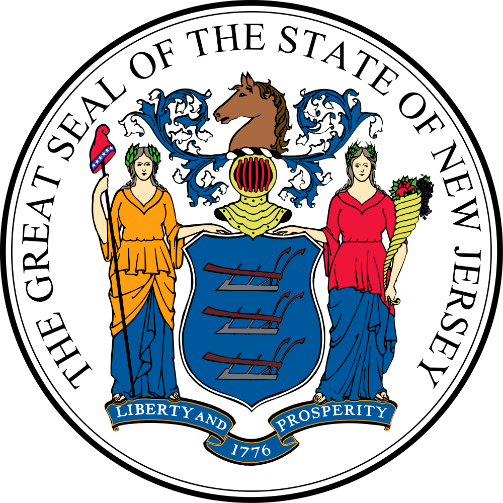 New Jersey State drawing free image download