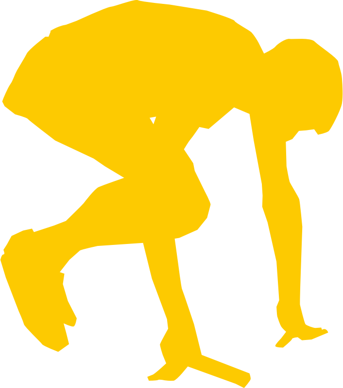 Yellow man drawing free image download