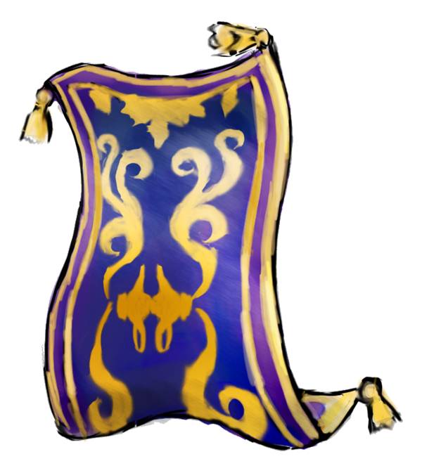 Aladdin Magic Carpet Drawing free image download