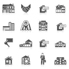 Real Estate Icon Set free image download