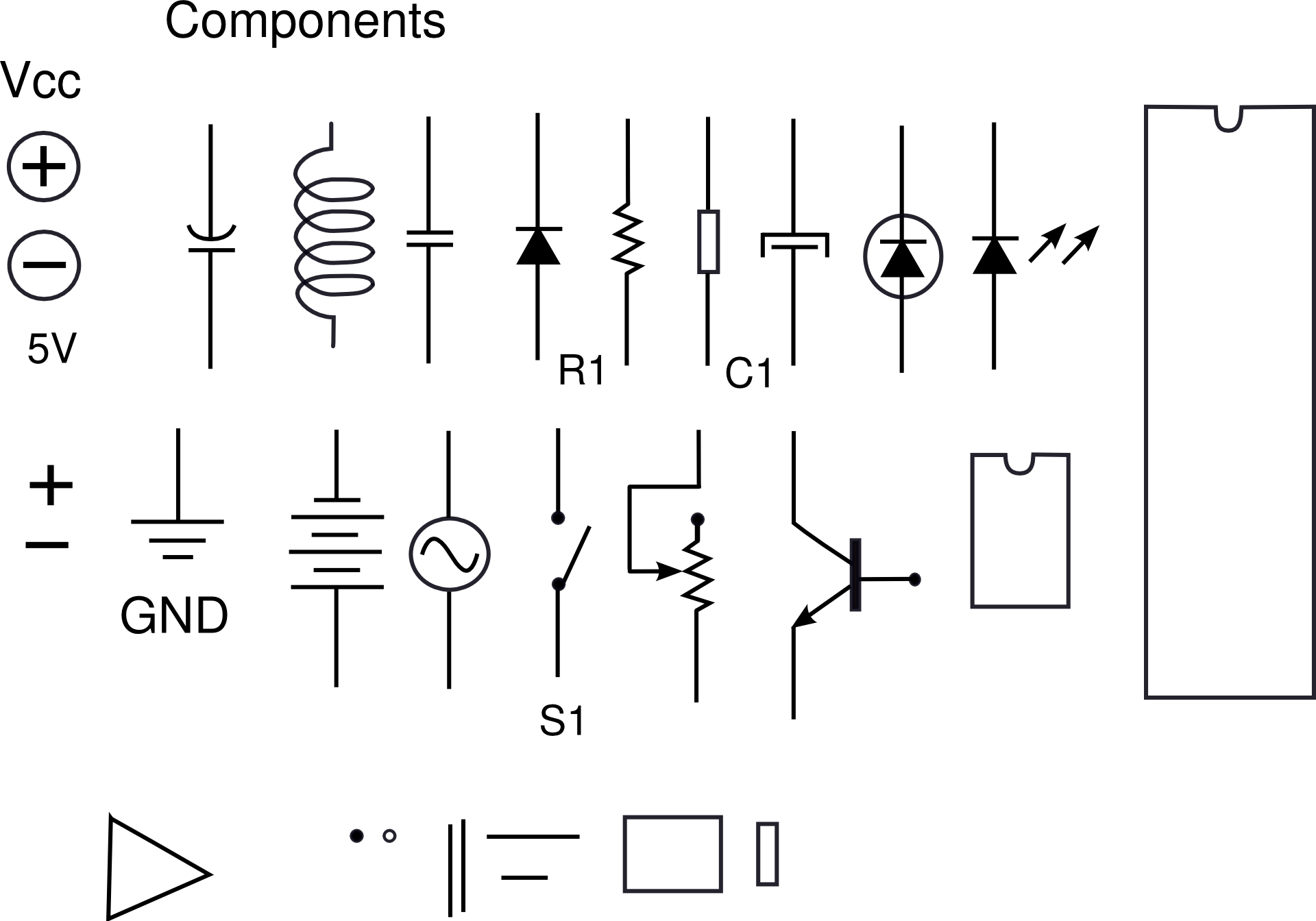 Resistors are electrical components diagram free image download