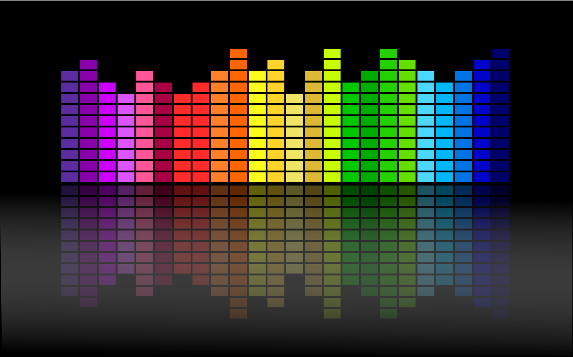 Equalizer beat drawing free image download
