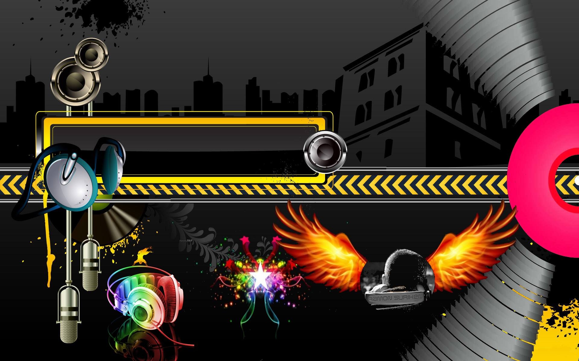 Abstract image of live music free image download