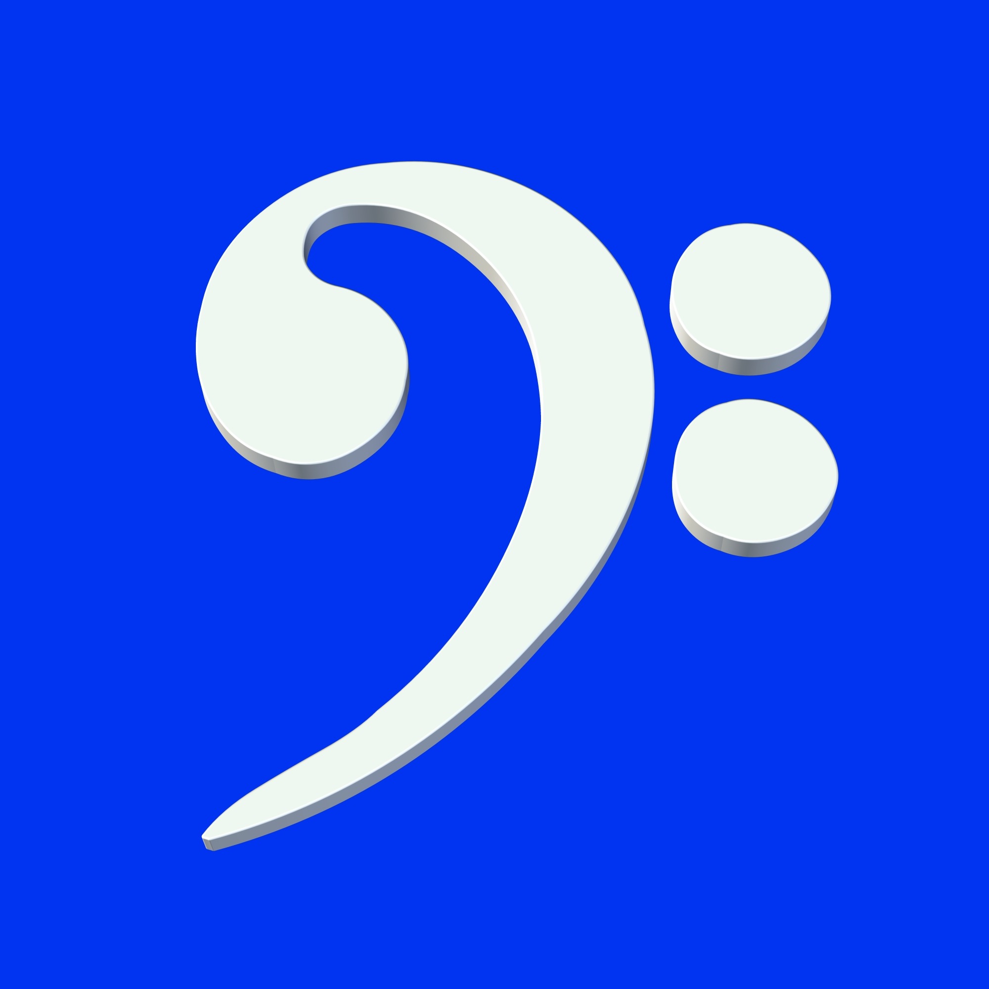 Bass clef icon free image download