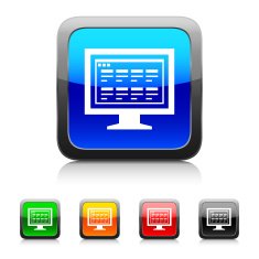 Computer Monitor icon on color buttons - StyleSeries N66 free image ...