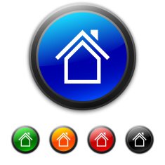 Home icon on round buttons N15 free image download