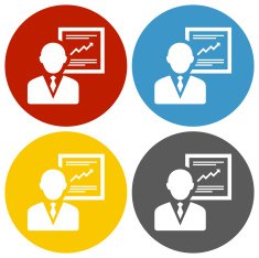 Circle Series Presentation icon free image download