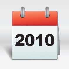 Calendar Icon 2010 stand free image download