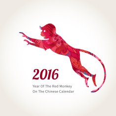 Monkey symbol of 2016 on the Chinese calendar N4 free image download