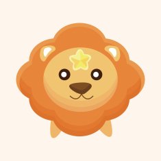 Constellation Leo theme elements N8 free image download