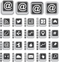 Internet Utility Icons 3D free image download