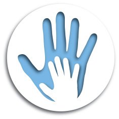 Cut Out Hands Icon free image download