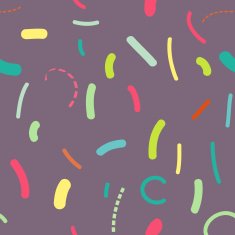Confetti seamless pattern free image download